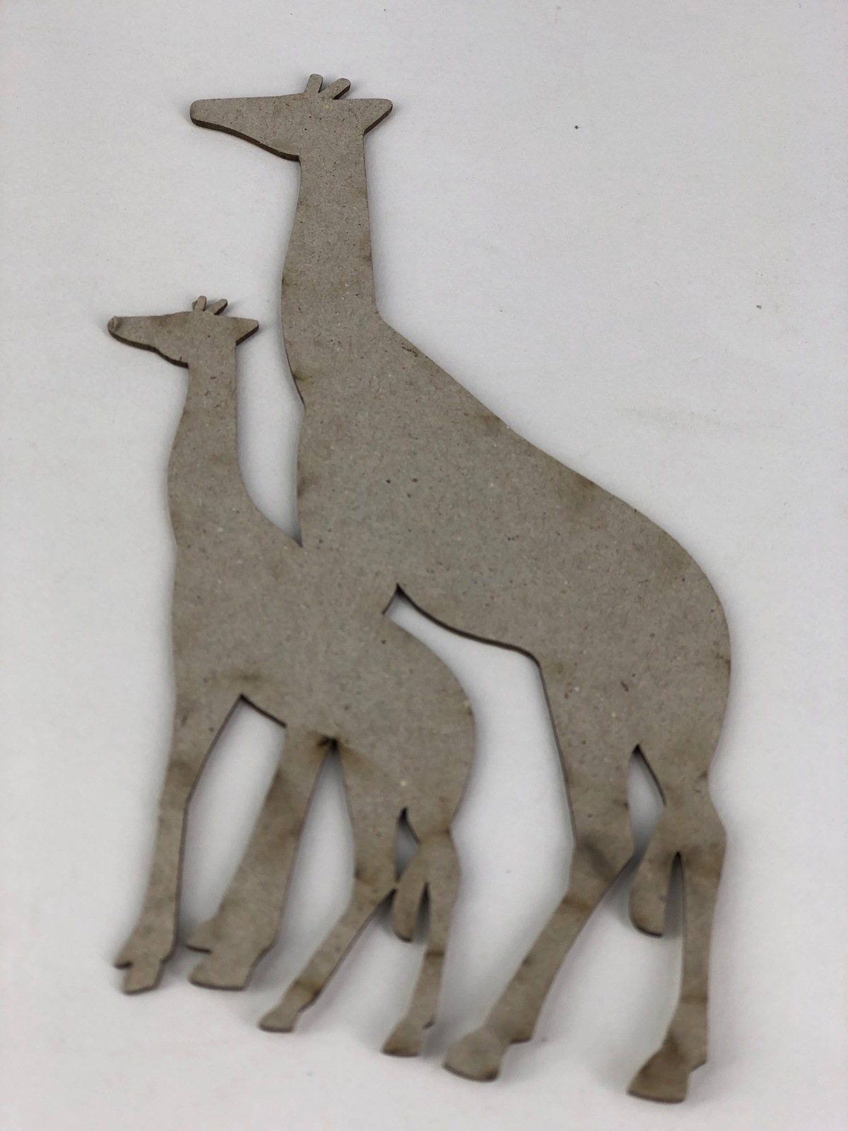 Craft Giraffe Chipboard Set