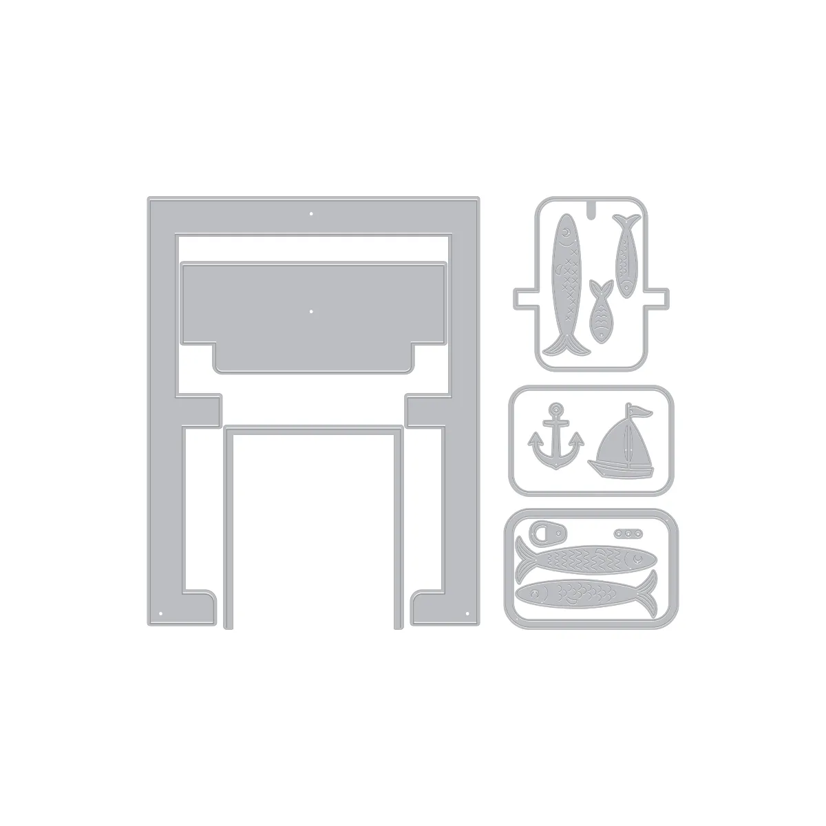 Hero Arts Partners Packed with Love Big Mouth Die Bundle from the ...