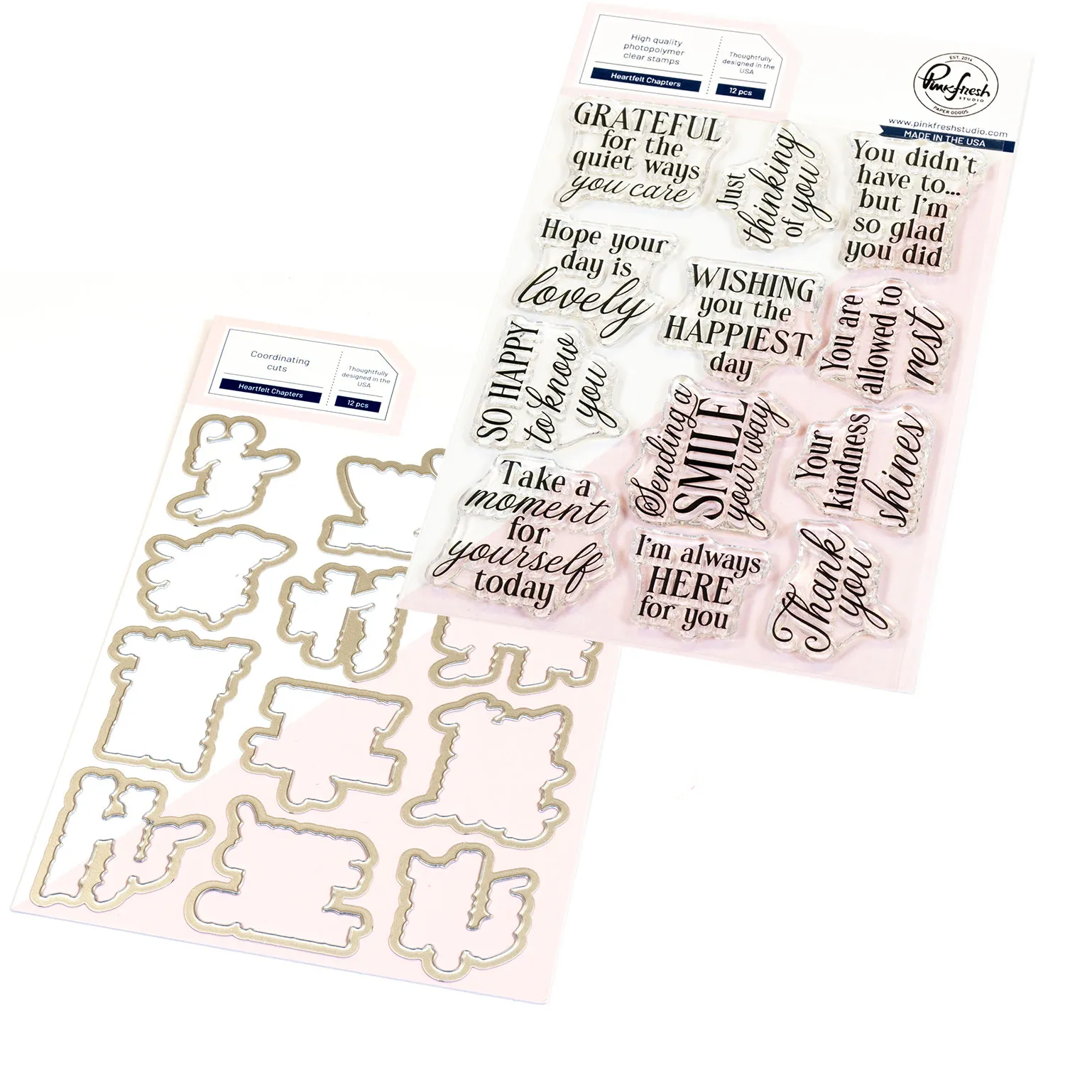 PinkFresh Studio Heartfelt Chapters Bundle