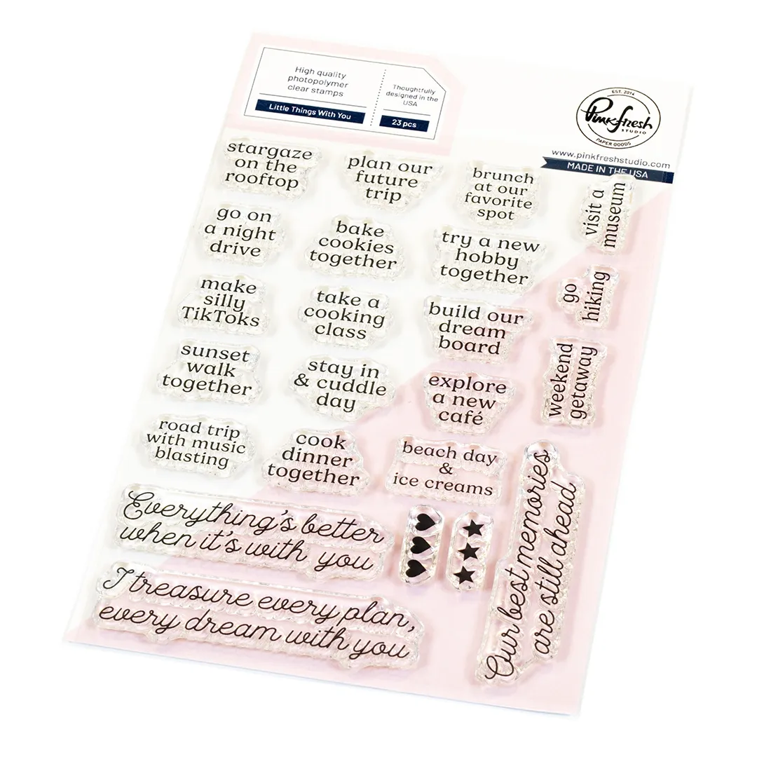 PinkFresh Studio Little Things With You Stamp