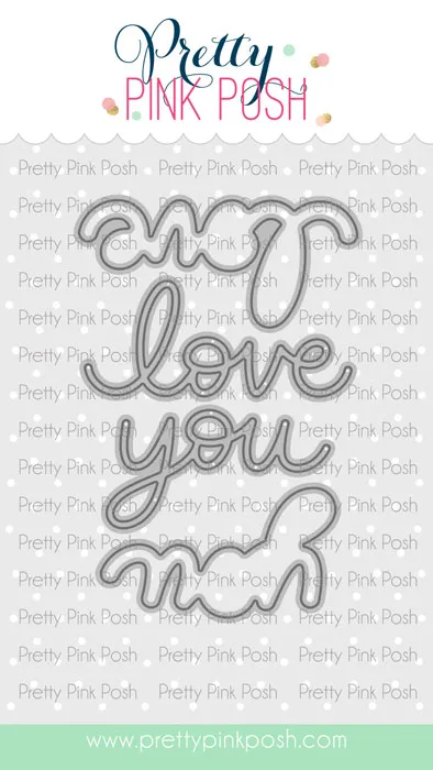 Pretty Pink Posh Love You Shadow Die