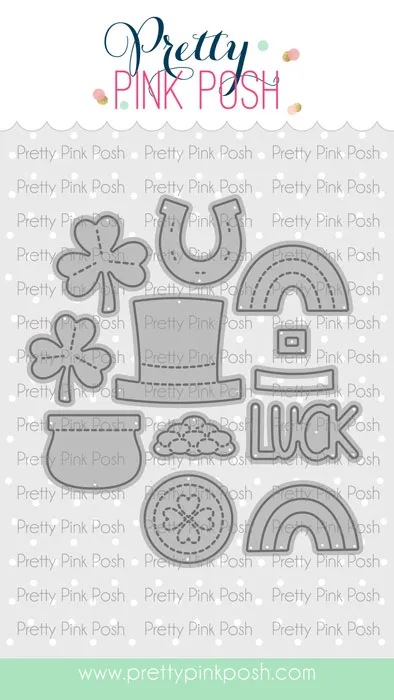 Pretty Pink Posh Lucky Holder Additions Die