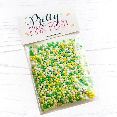 Pretty Pink Posh Best of Luck Shaker Beads