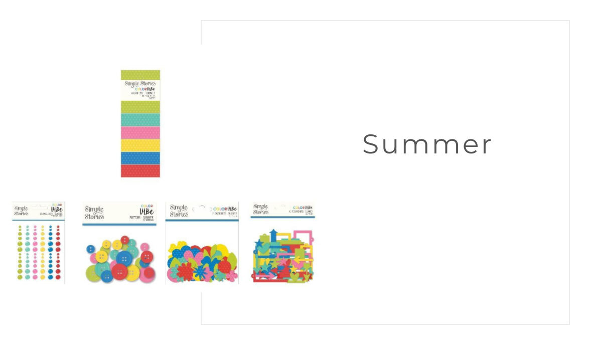 Simple Stories Color Vibe Summer Bundle